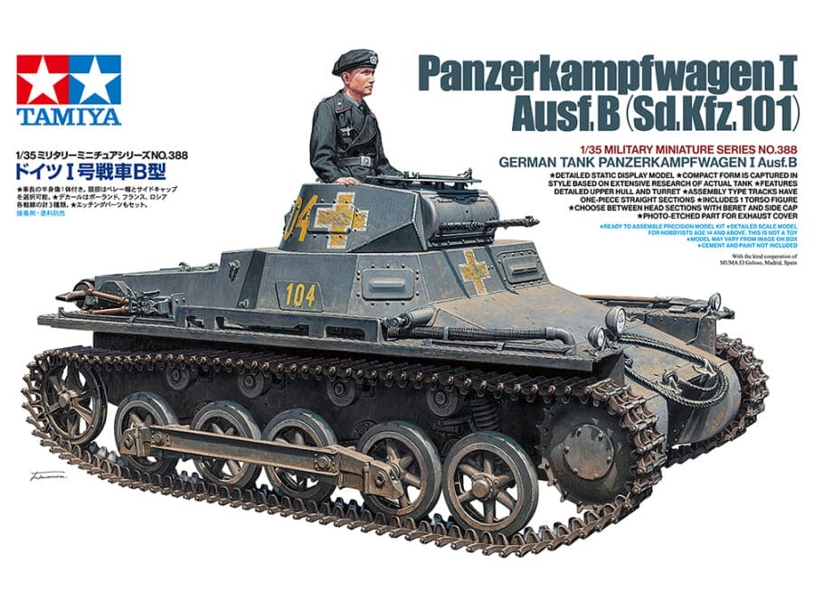 tamiya 35388 PZKPFW IB - Sturmtiger Modelbouw